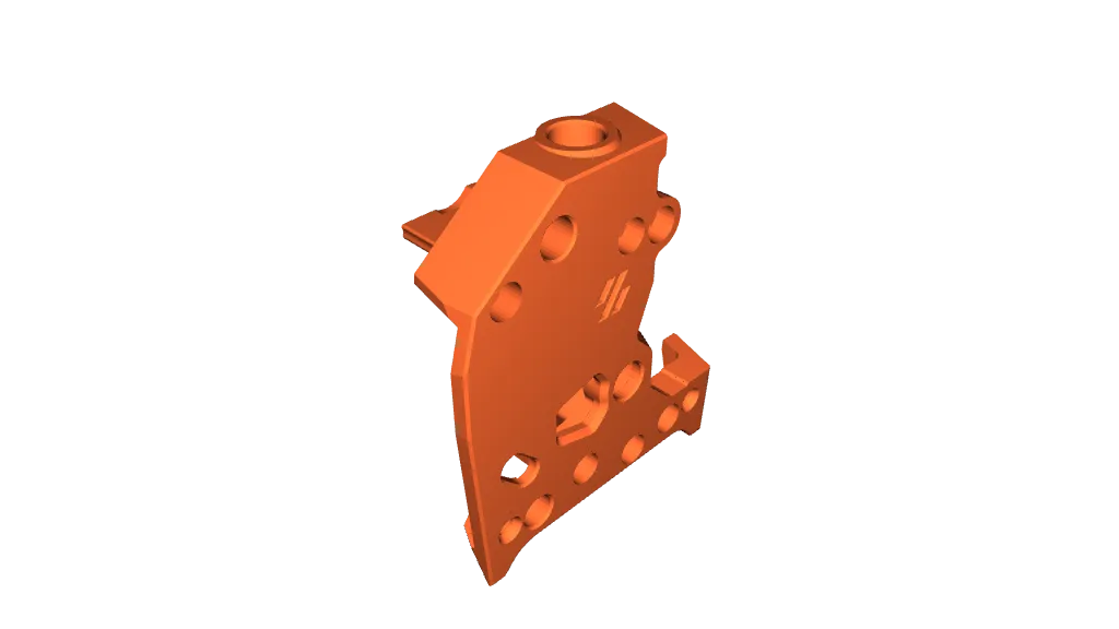 CW2 Main Body with SB2209 Cutout and ECAS by cNoe | Download free STL ...