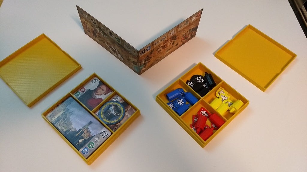 Splendor Boardgame Boxes von Craig Trader | Kostenloses STL-Modell ...