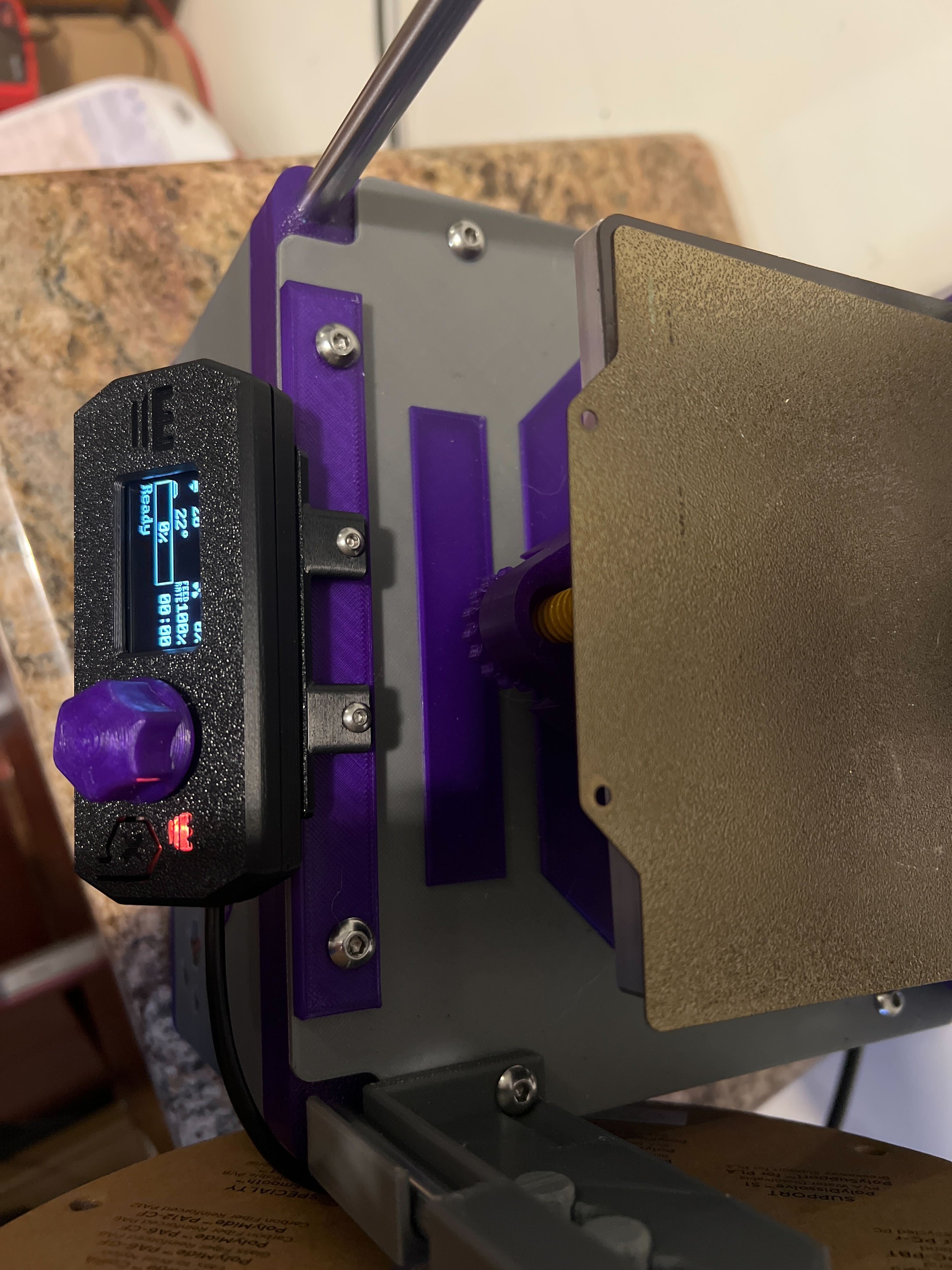 Voron 0 V0 Display with Rook Logo by thunderkeys | Download free STL ...