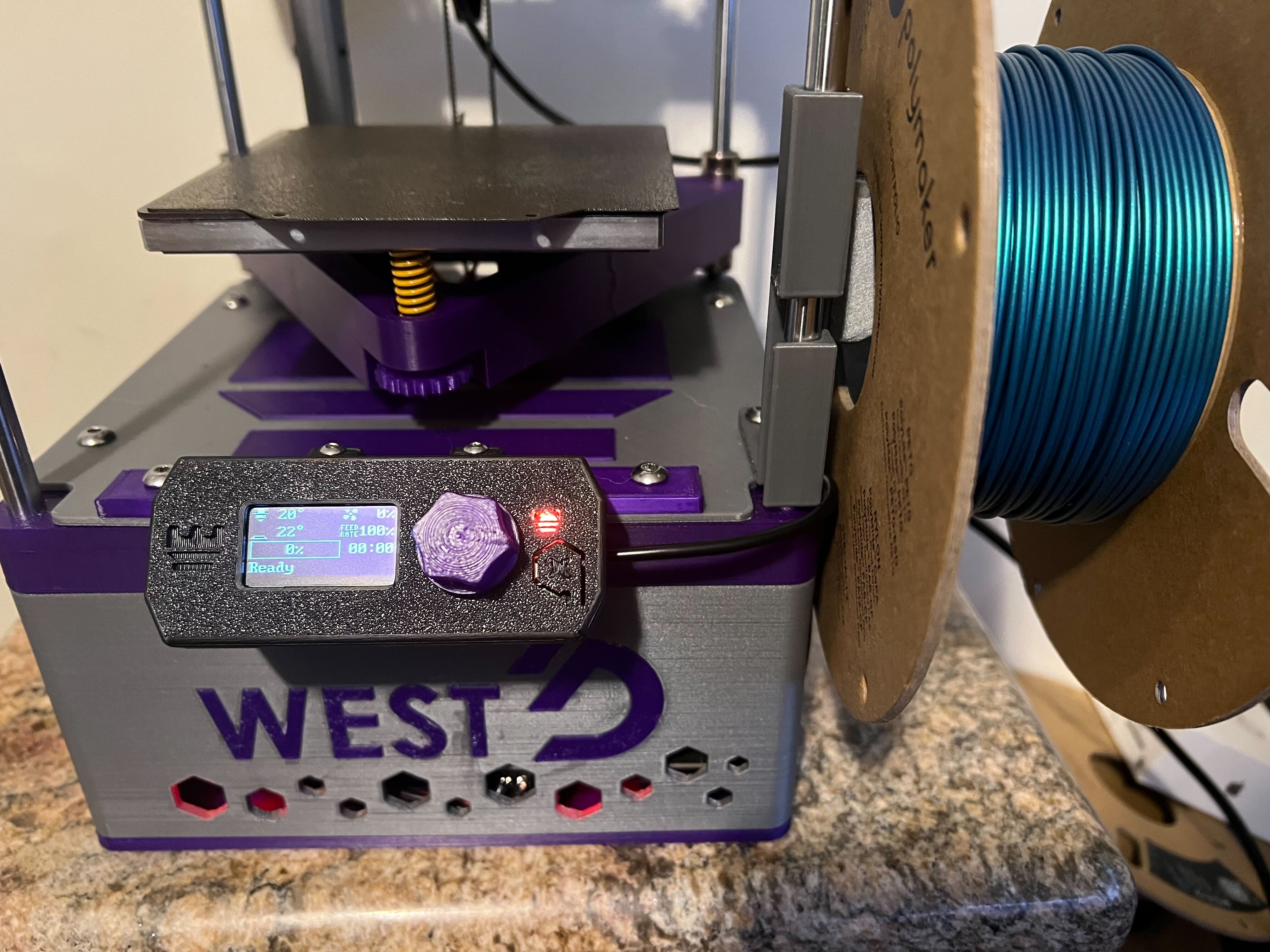Voron 0 V0 Display with Rook Logo by thunderkeys | Download free STL ...