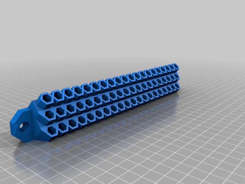 Wall mounted bit holder for 60pcs by Pontus K | Download free STL model ...