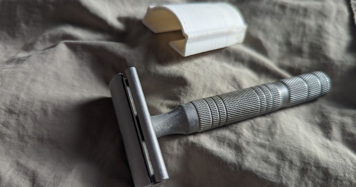 Timeless safety razor head protector by bernieke | Download free STL ...