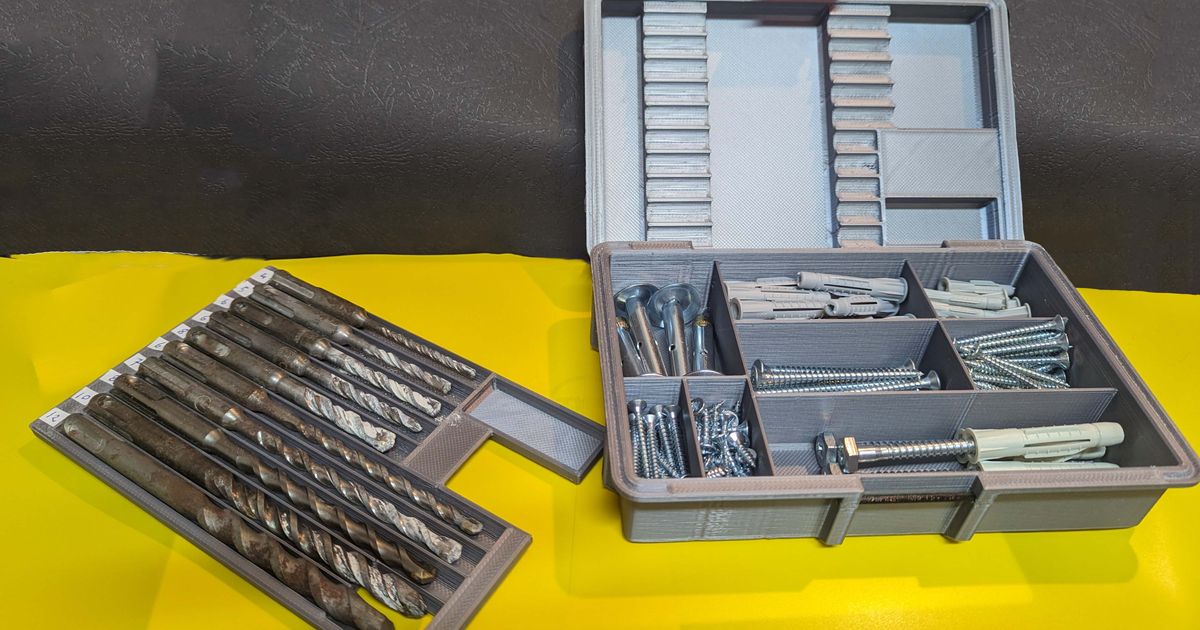 Box for SDS drills, screws and anchors by Nir Dobovizki | Download free ...