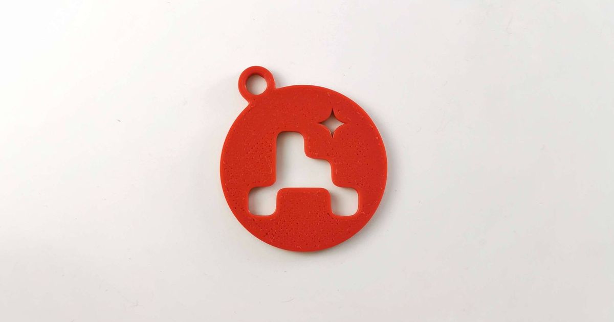 Mars Perseverance Logo - Keychan by ncsandor | Download free STL model ...