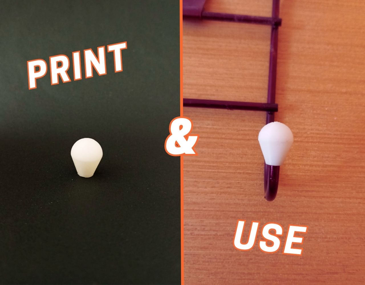 Hook Protection cap. by Robo3DDesiGn | Download free STL model ...