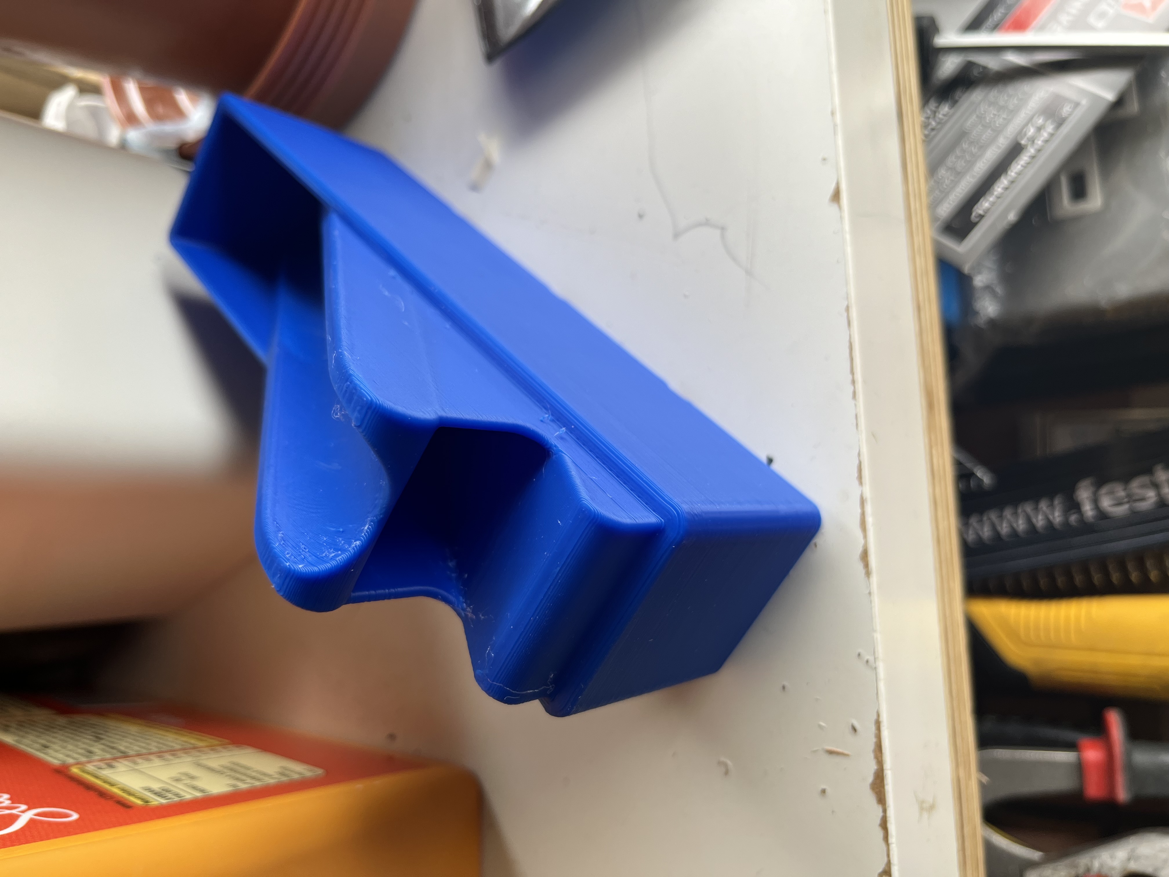 Gridfinity Utility Knife holder v2 (with added storage, i.e. a hole) by ...