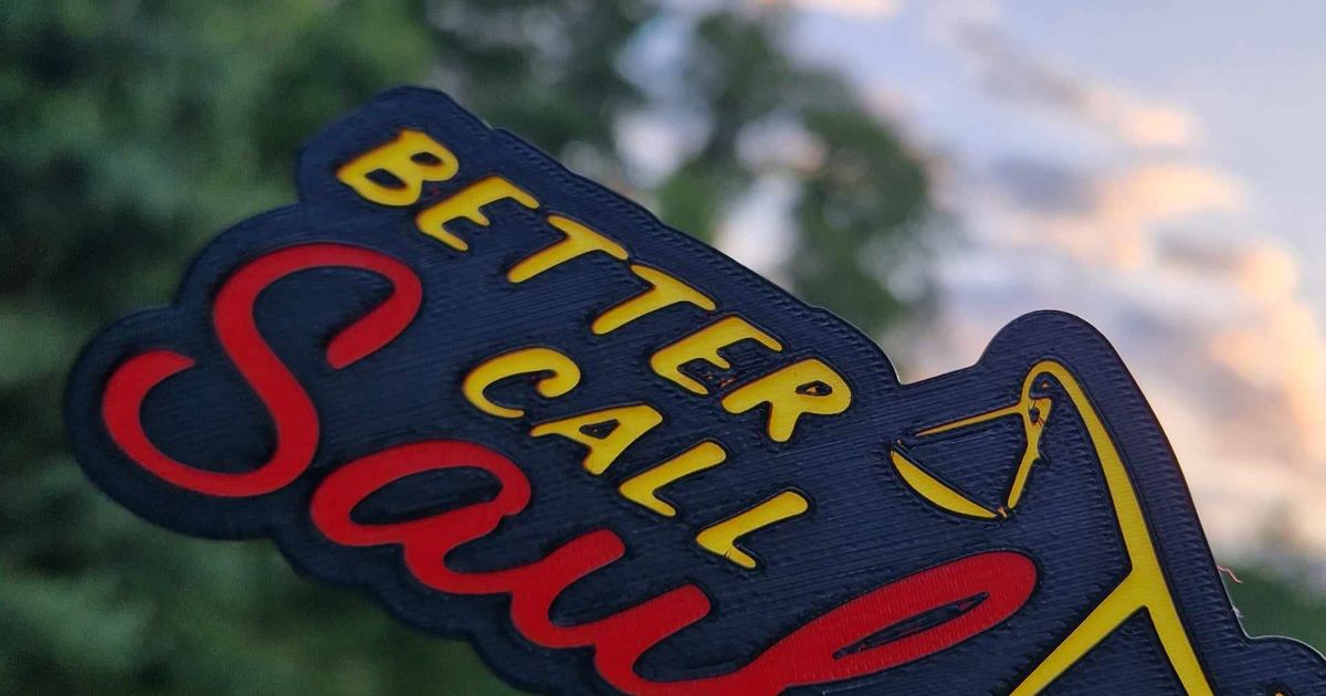 Better Call Soul keychain by Qris | Download free STL model ...