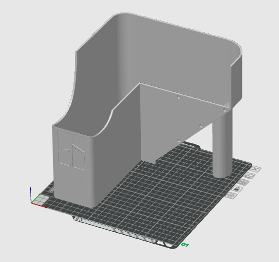 Bambu P1P Poop Chute - Magnet Remix by dimed | Download free STL model | Printables.com