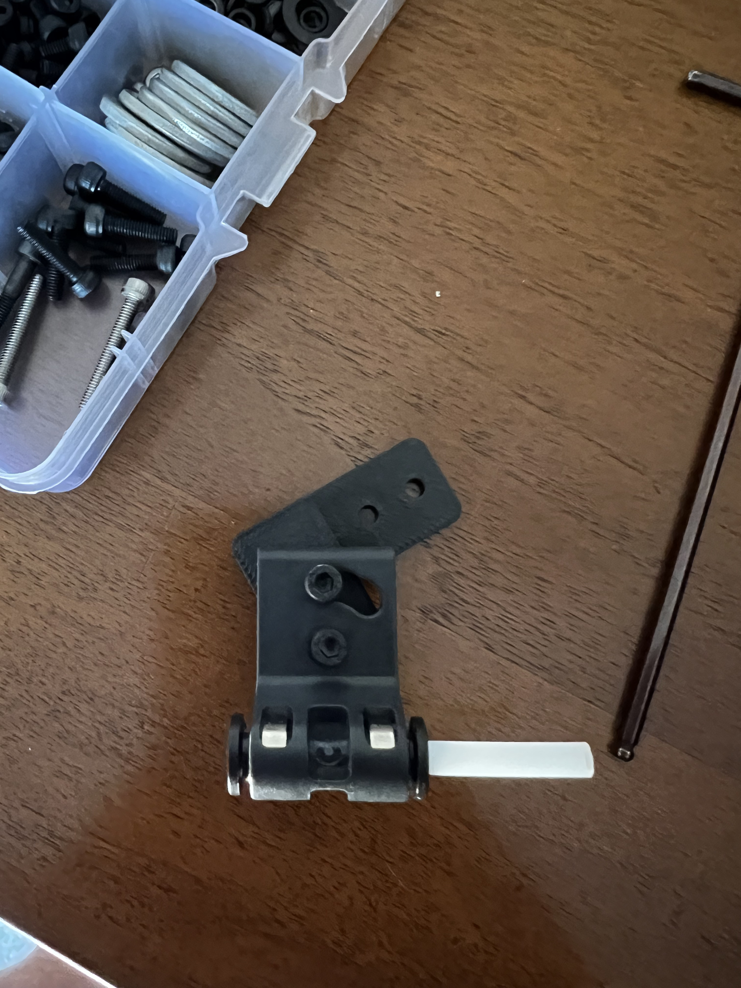 Bambu Lab P1P/P1S Bracket for PTFE connector with enclosure by ...