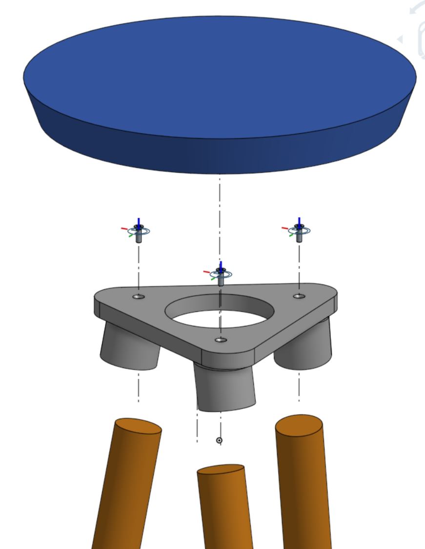 Flower stand (printed part) by Nyt | Download free STL model ...