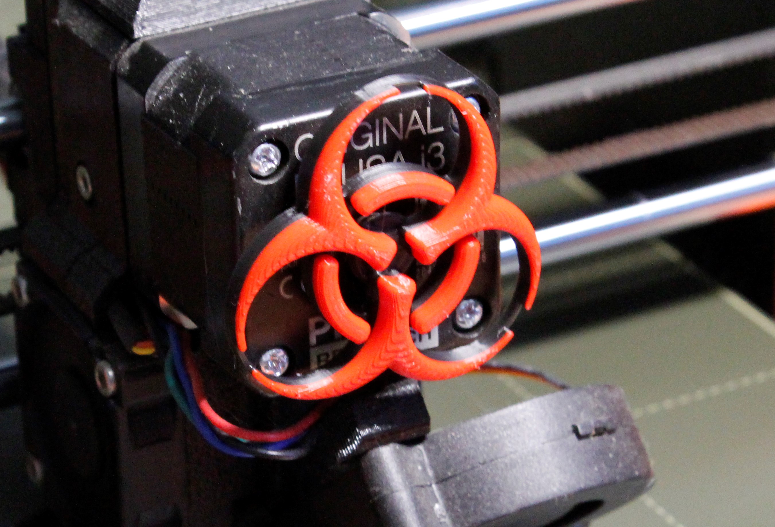 Biohazard Extrusion Indicator by Matt Boyer | Download free STL model ...