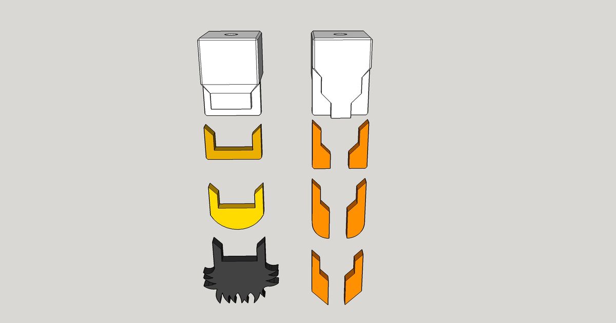 Mini 13: Facial Hair Set 3 - Chinstrap & Muttonchops by Katfish Heavy ...