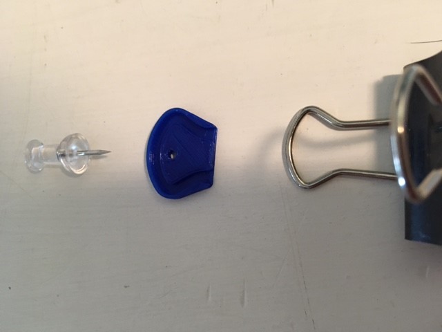 Binder Clip Wall Mount von gfellows | Kostenloses STL-Modell ...