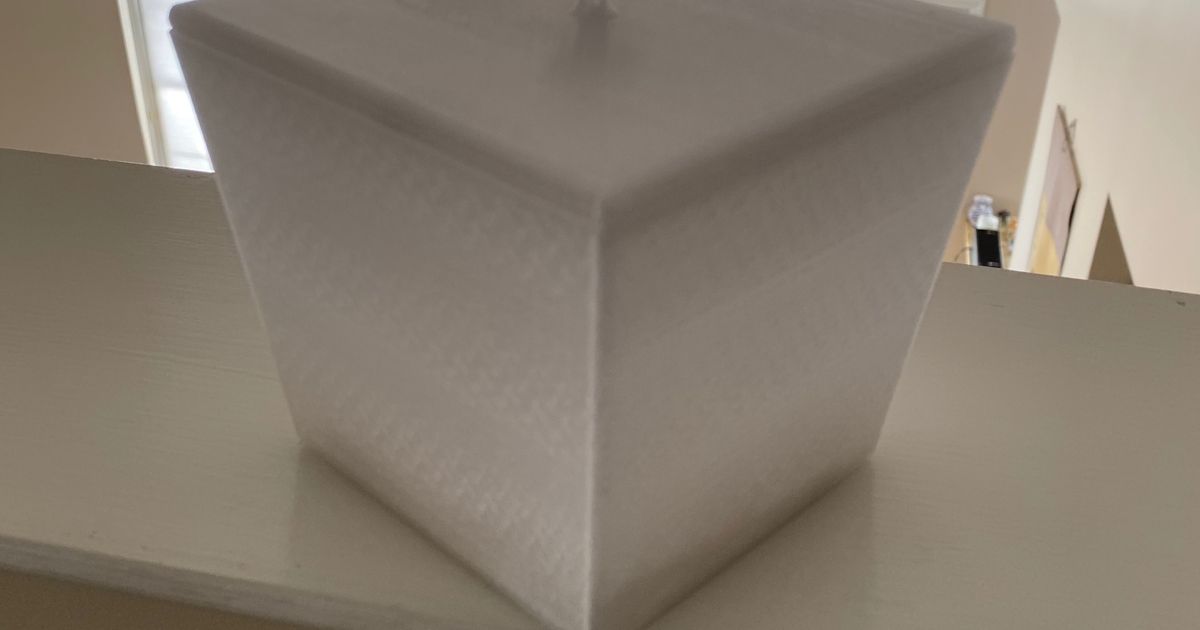 Q-Tip Box by dbadev | Download free STL model | Printables.com
