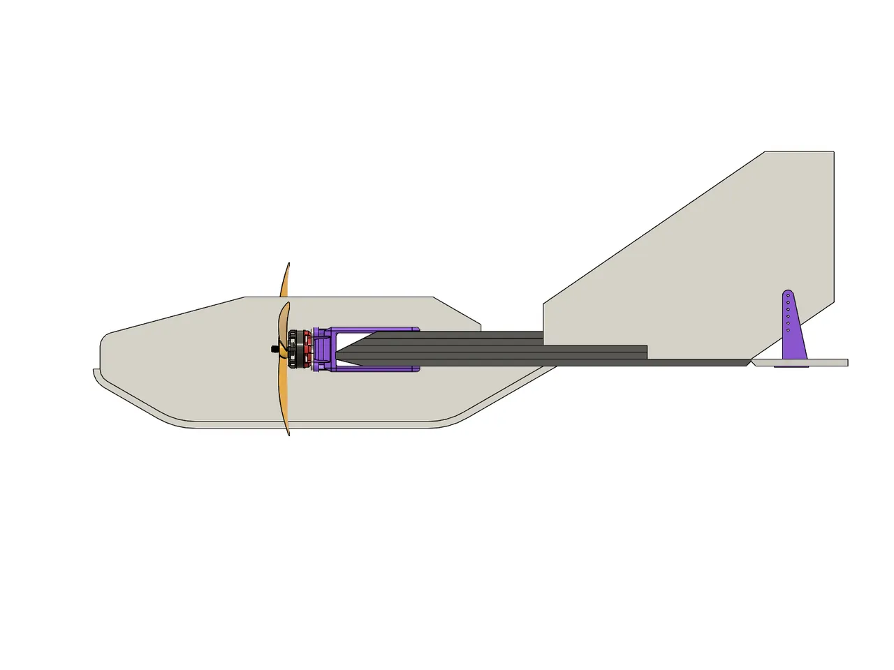 RC Plane (Ardupilot Flying Plank / Flying Wing) by Basement Creations ...