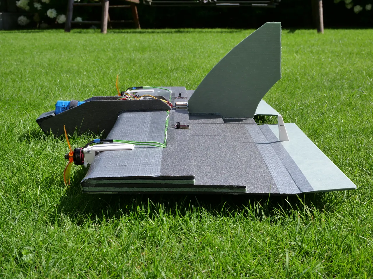 RC Plane (Ardupilot Flying Plank / Flying Wing) by Basement Creations ...