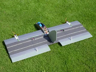RC Plane (Ardupilot Flying Plank / Flying Wing) by Basement Creations ...