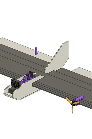 RC Plane (Ardupilot Flying Plank / Flying Wing) by Basement Creations ...