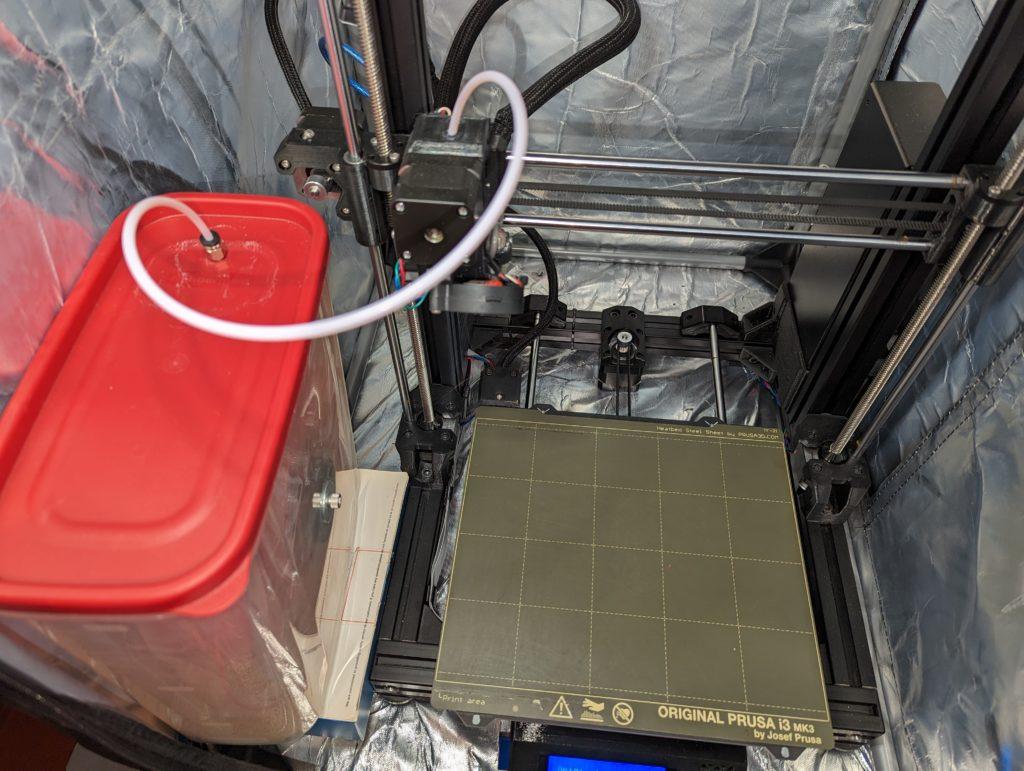 Airtight filament spool container for Prusa MK2.5/3/S, Voron 2.4 by ...