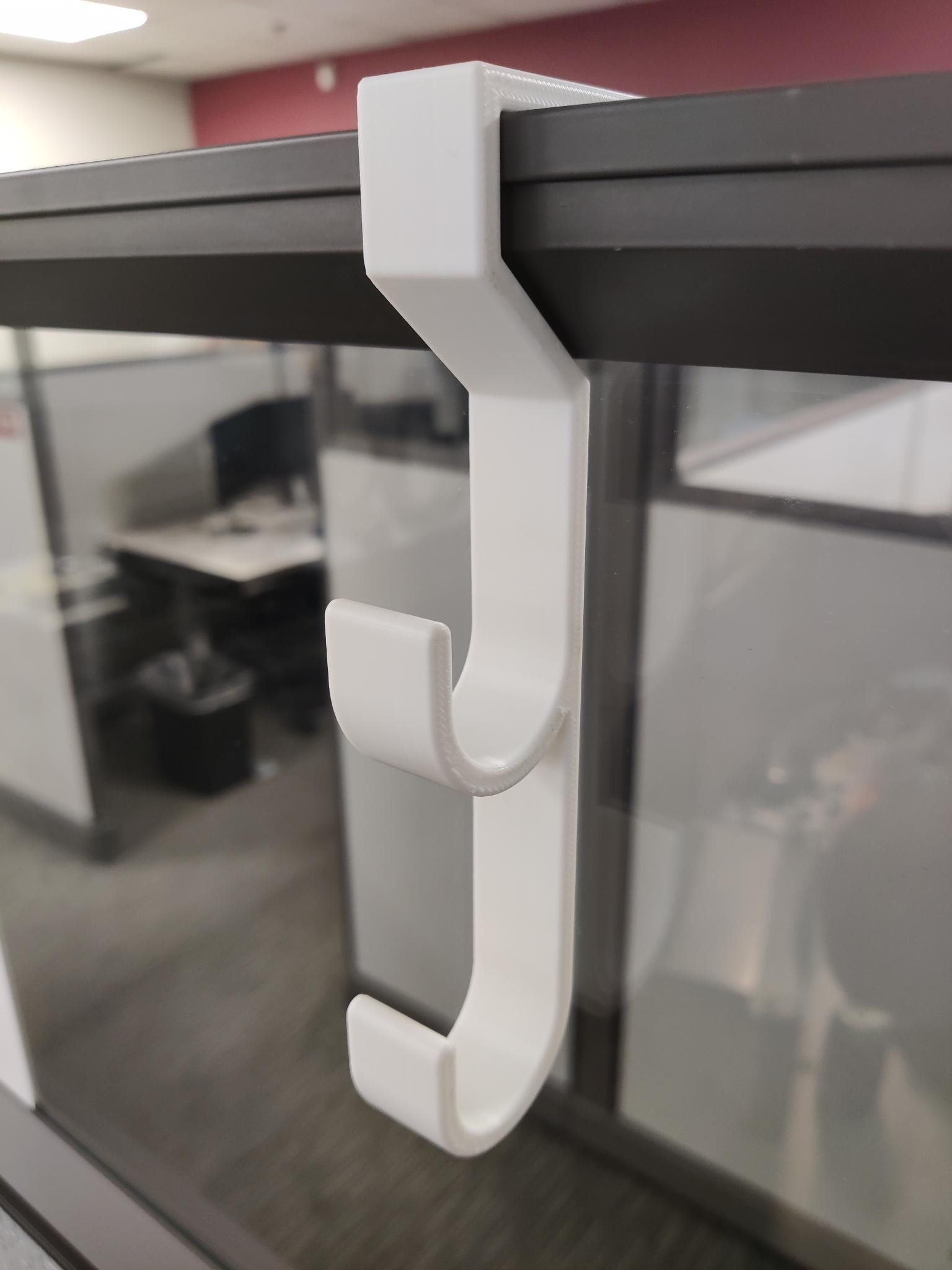 Cubicle Double Hook By Hlatbern Download Free Stl Model