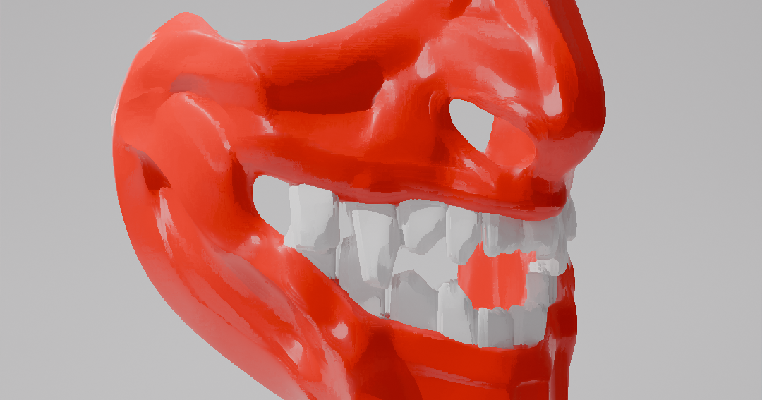 oni mask #4 by b41dur | Download free STL model | Printables.com