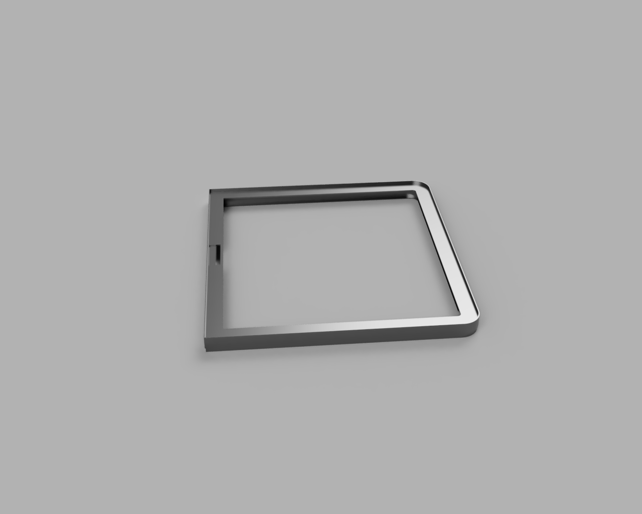 Bambulab Top glass riser by Fluzory | Download free STL model ...