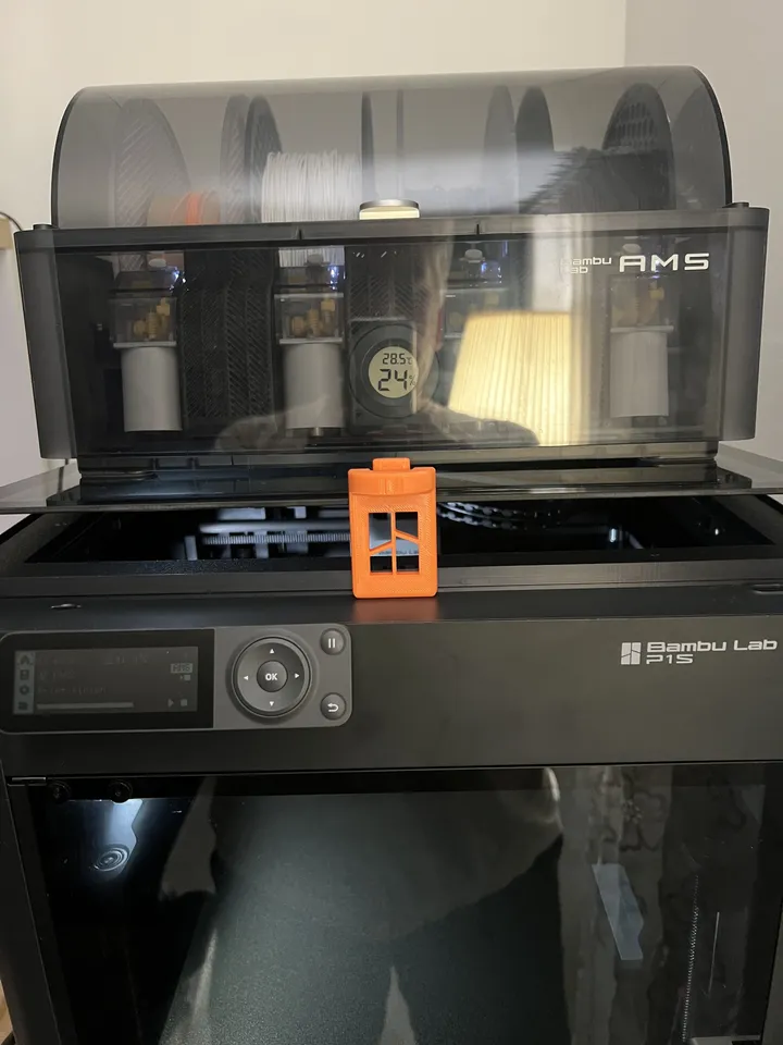 Bambu Labs P1S / P1P / X1C Lid Prop / Riser by Michael Samblanet ...