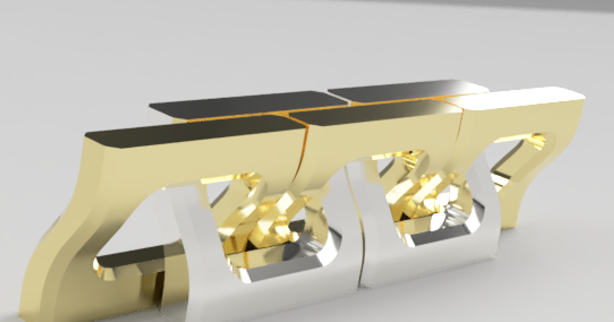 Chain Links - Belt printer by IR Blinx | Download free STL model ...