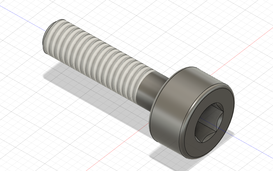 Inbusschraube M6x25 by Marcel | Download free STL model | Printables.com