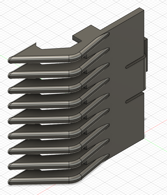 #2 (1/4" or 6mm) Clipper Guard by CapeAero | Download free STL model ...