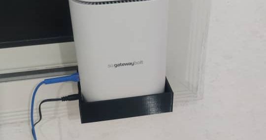 Modem Holder MC801A1 ZTE by Anas Msba | Download free STL model ...