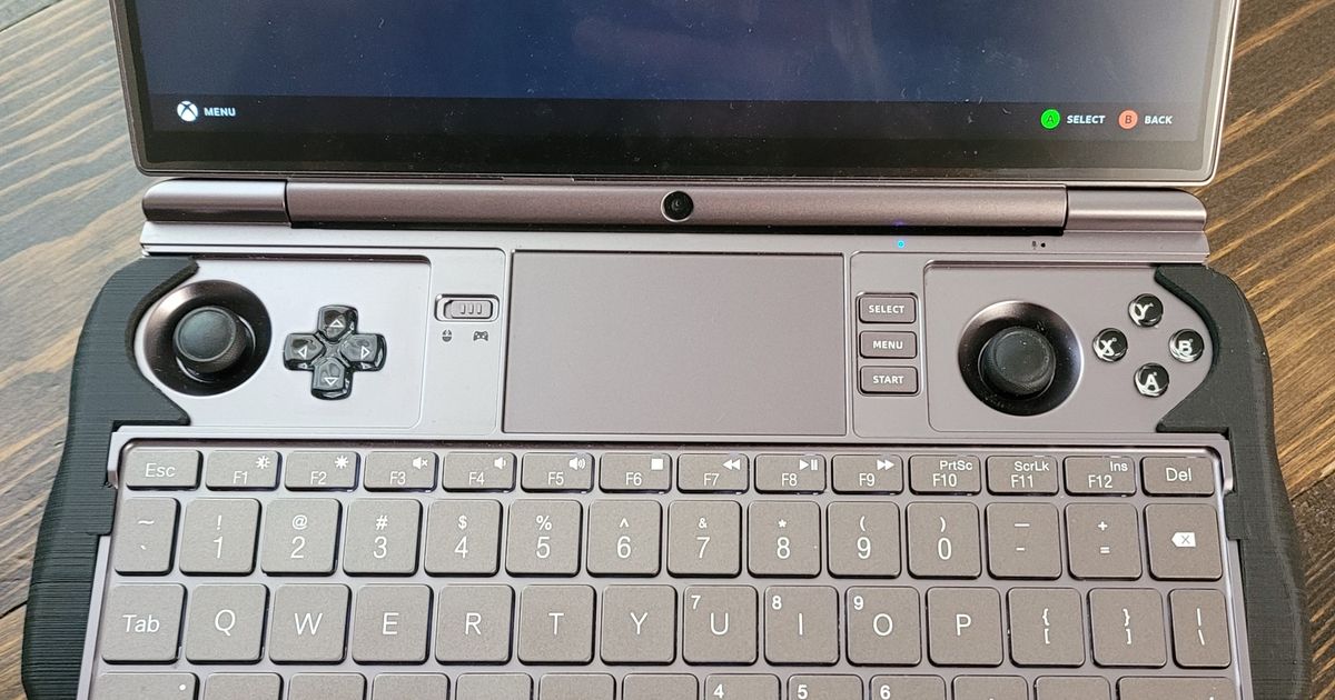 Bolt-on Grips for GPD Win Max 2 by 3Doodler | Download free STL model ...