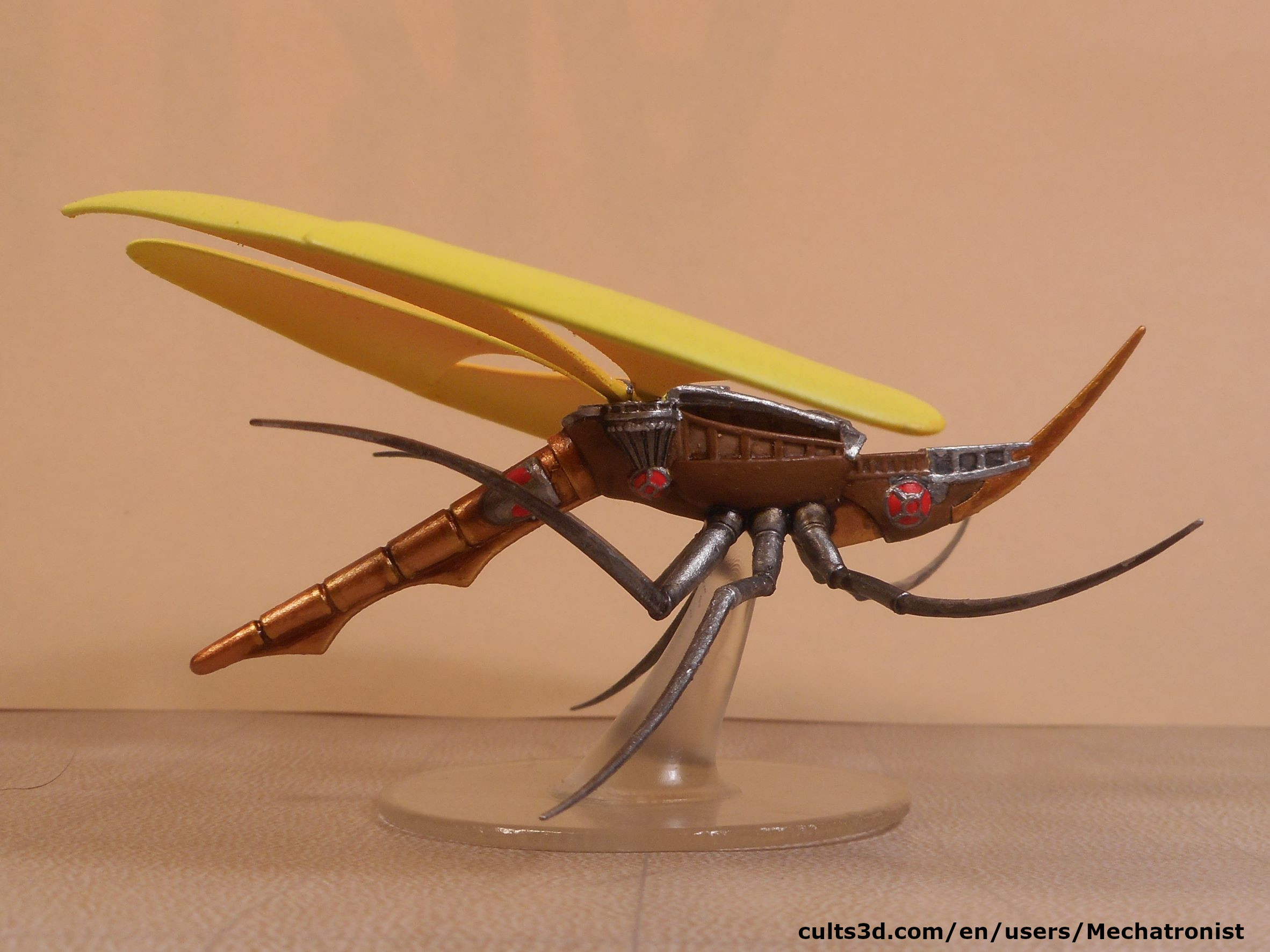 Wasp Ship Spelljammer Miniature from DnD by Mechatronist | Download ...