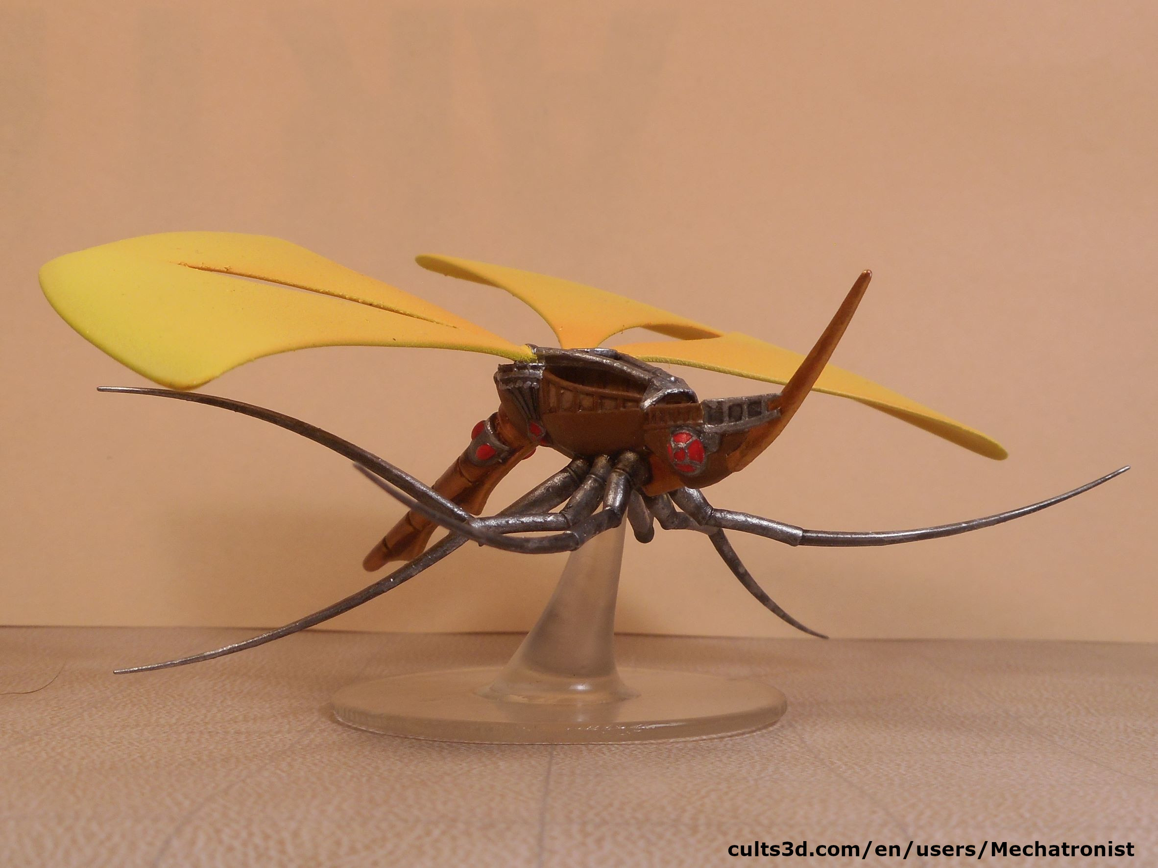 Wasp Ship Spelljammer Miniature from DnD by Mechatronist | Download ...
