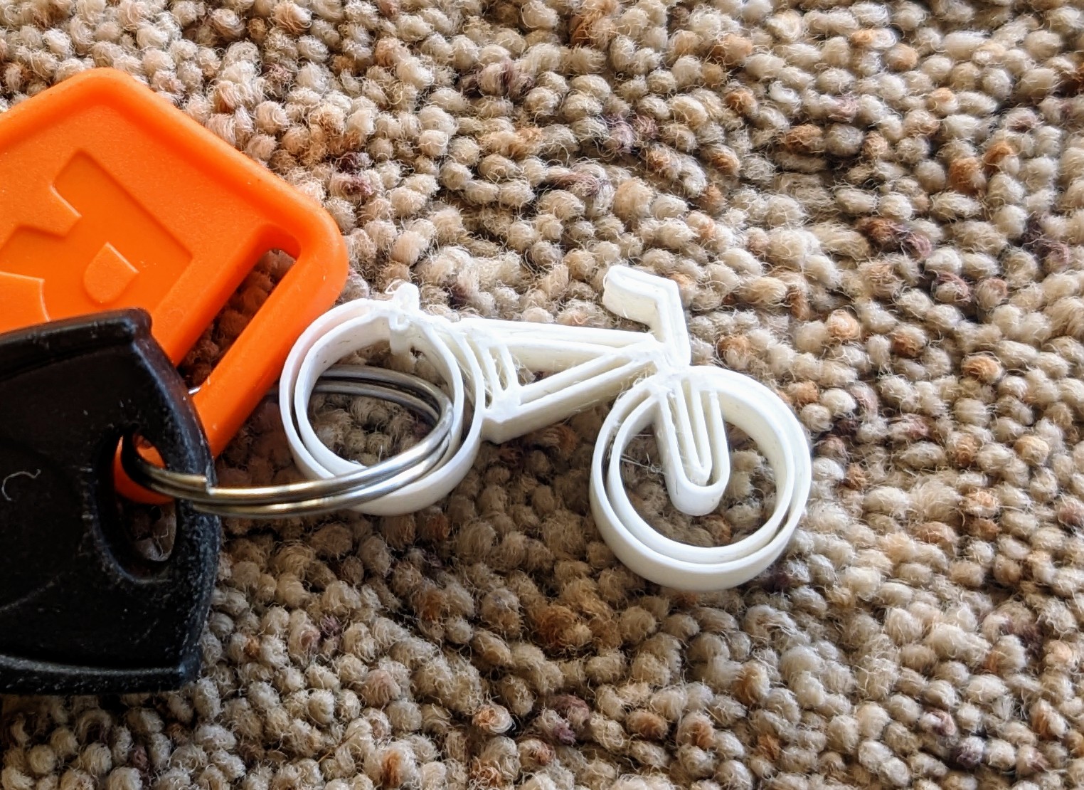 RadPower Logo Trace Bike/Keychain by salinmooch | Download free STL ...