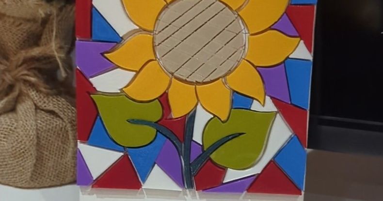 Print-by-color Sunflower by Leon Evans | Download free STL model | Printables.com