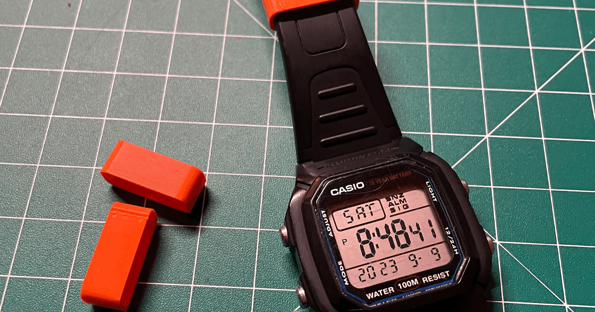 Casio W800H watchband Free Loop by Alexander Tereshkov | Download free ...