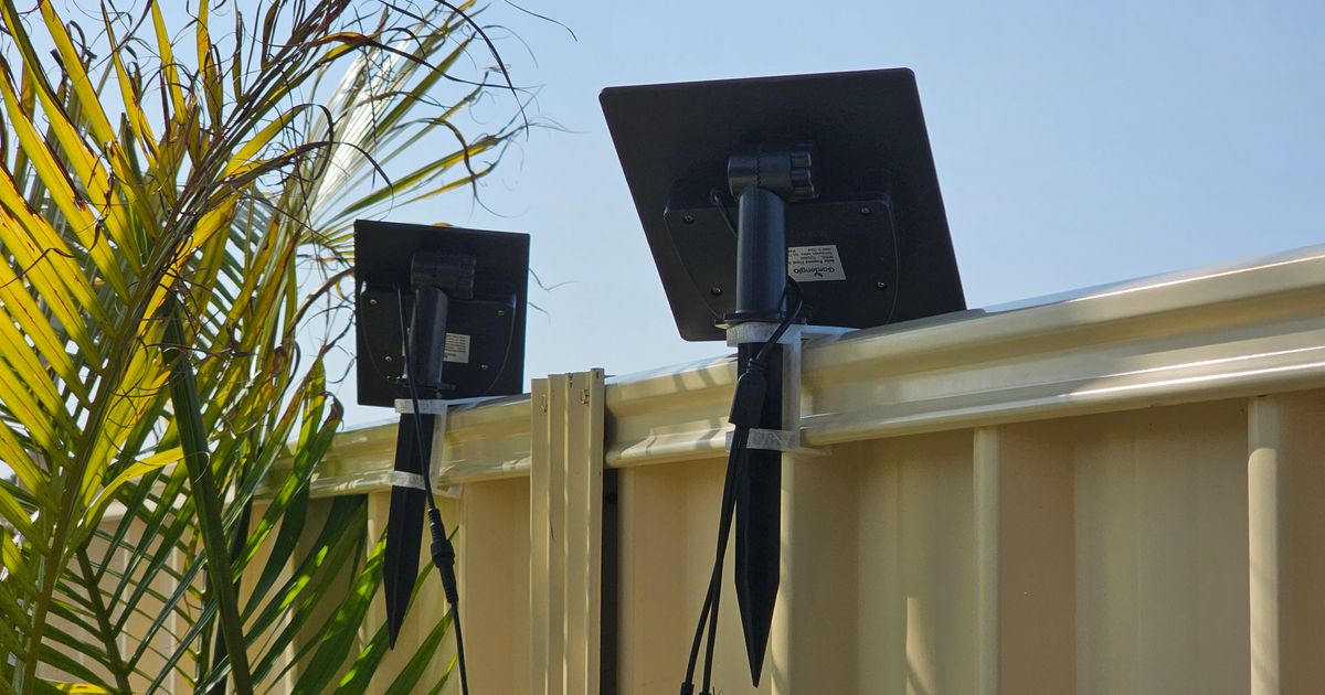 Solar Light Panel Holder / Riser - Colour Bond by Jacob Mead | Download ...