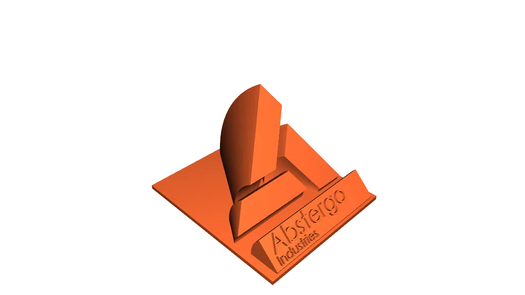 Abstergo logo for table by taha yusab | Download free STL model ...