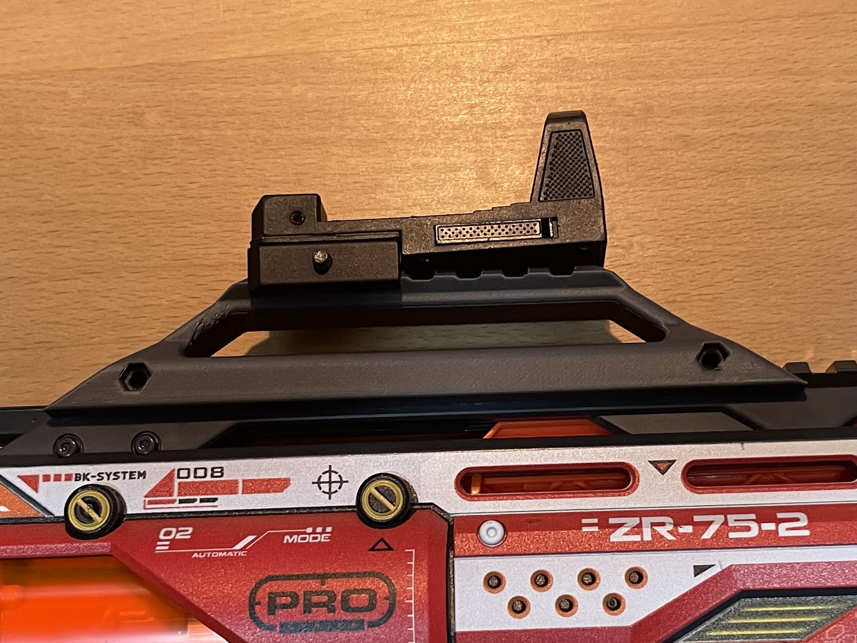 Picatinny riser for X-Shot Longshot by sternendrache2 | Download free ...