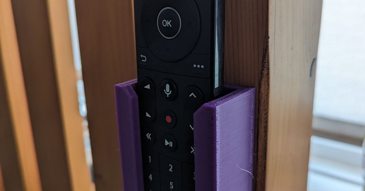 TV Remote Holder - Virgin Media by SH30G0RATH | Download free STL model ...