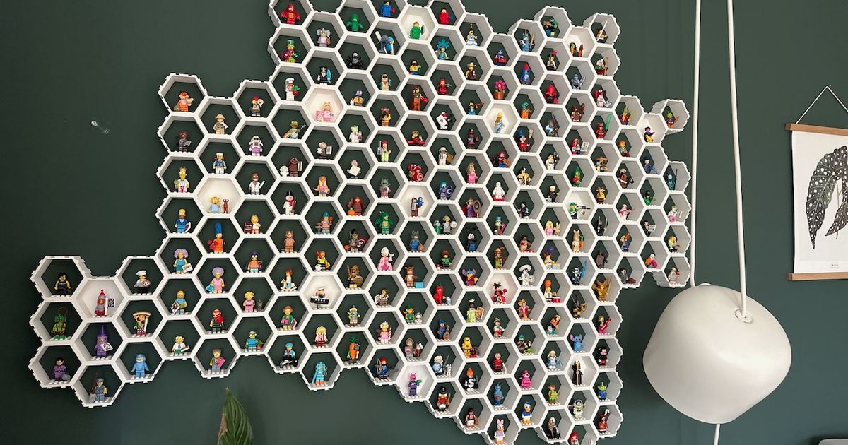 Lego Minifigure Hexagons - Bigger and Better by sander0105 | Download ...
