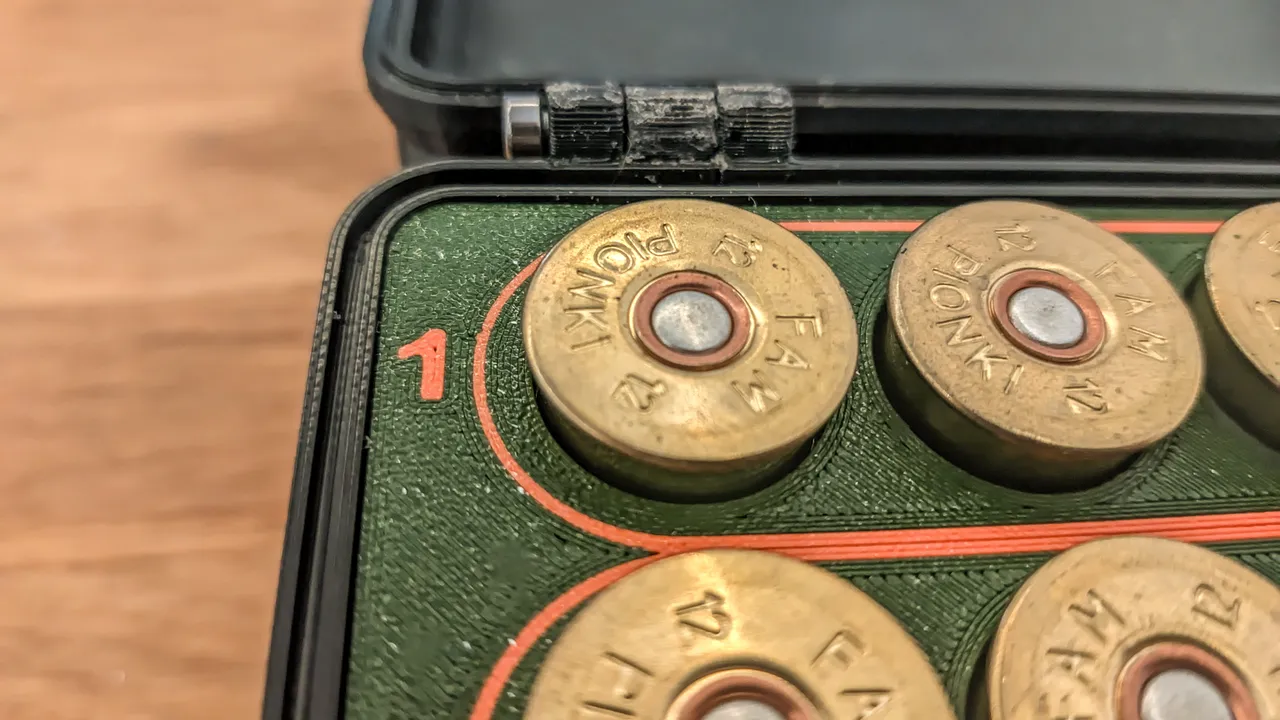 12Ga Shell ammo box by Dąbal | Download free STL model | Printables.com