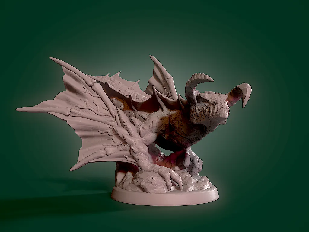 Crawling Dragon by miniShev | Download free STL model | Printables.com
