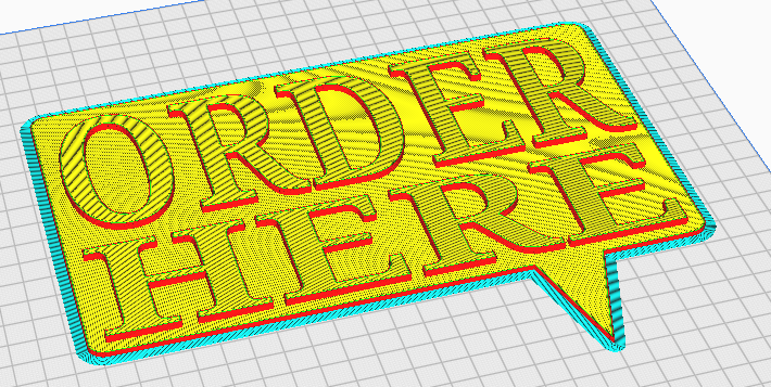 Order Here Sign by Pariah_king | Download free STL model | Printables.com