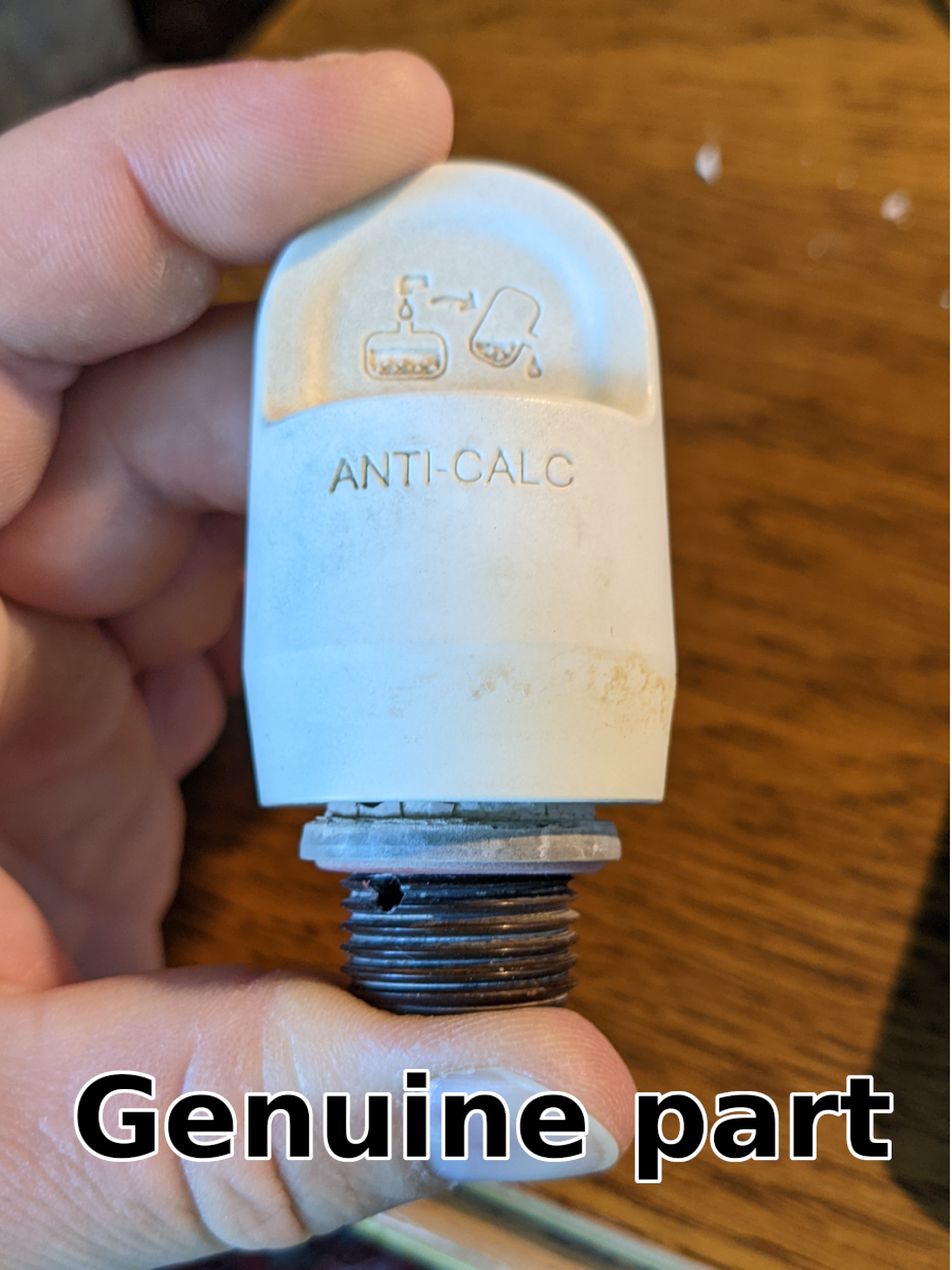 Steam Iron Boiler Sealing Plug Knob by frnktrgr | Download free STL ...