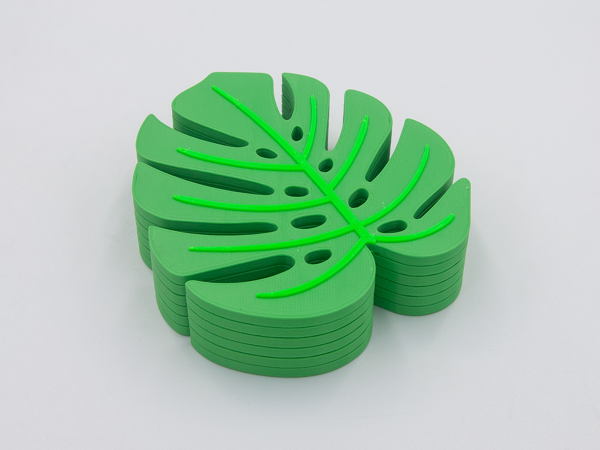 Monstera Coaster by Bamingo Design | Printables Store