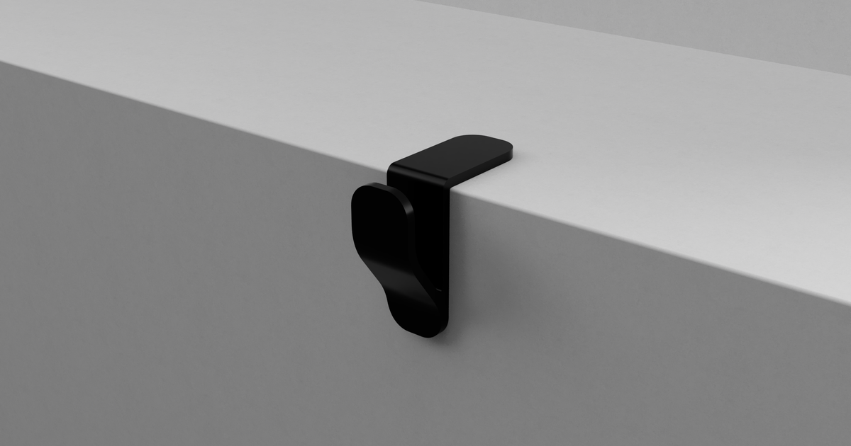 Corner Mount Hat Hook by TEFletcherr | Download free STL model ...