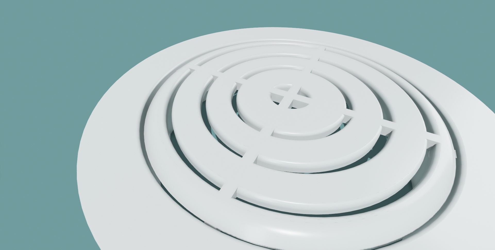 Cylindrical wall air vent [diameter 100] by Samm_saa | Download free ...