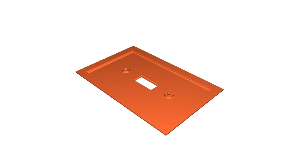 Wallplate, Switch by JPM Designs | Download free STL model | Printables.com